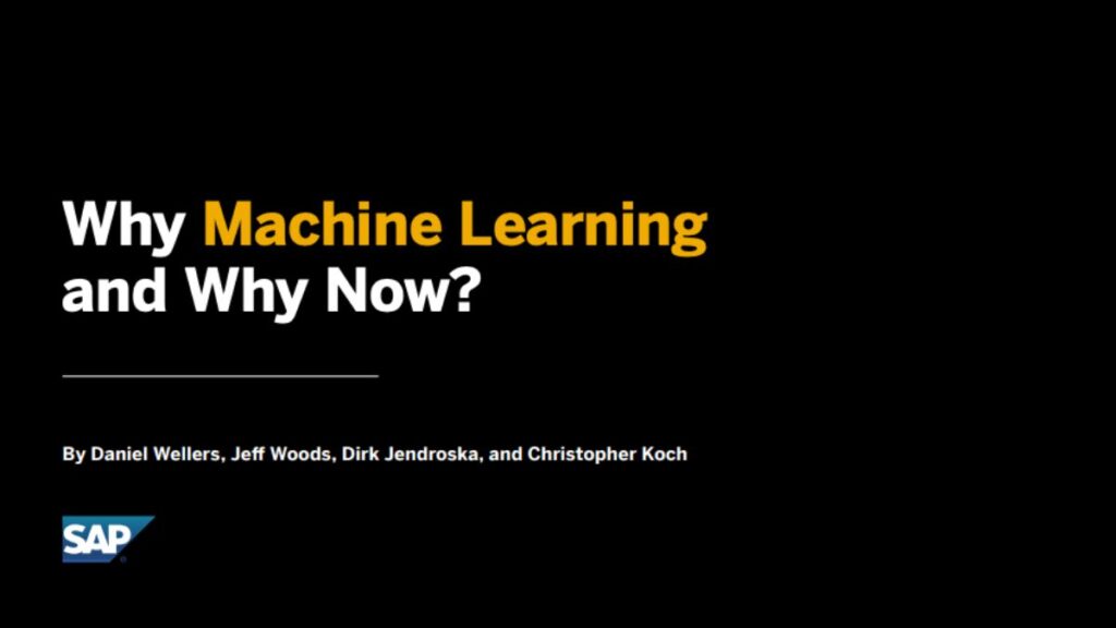 Why Machine Learning and Why Now? - FINTech NewsRoom